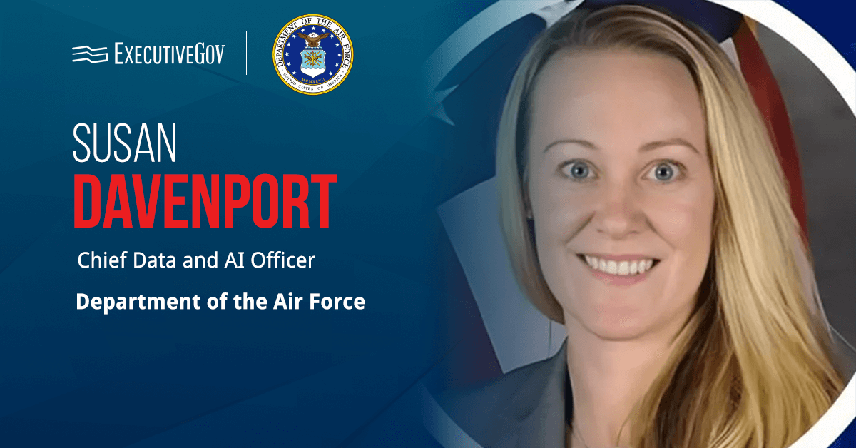 Susan Davenport Named Air Force Chief Data & AI Officer - Executive Gov ...
